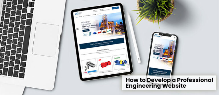 How to Develop a Professional Engineering Website