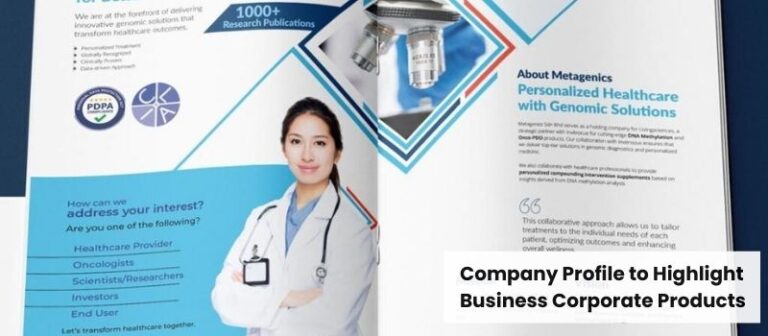 Company Profile to Highlight Business Corporate Products
