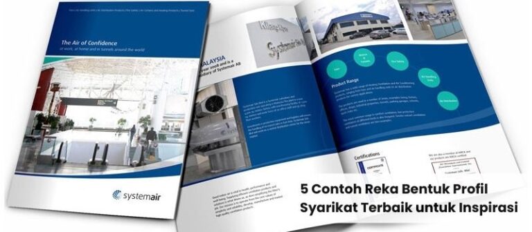 5 Contoh Reka Bentuk Profil Syarikat Terbaik untuk Inspirasi