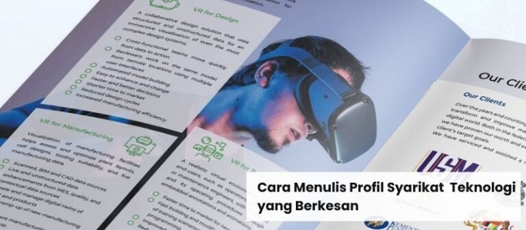 Cara Menulis Profil Syarikat Teknologi yang Berkesan