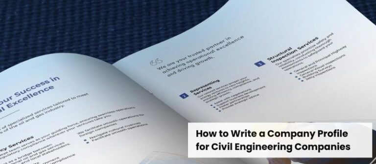 How to Write a Company Profile for Civil Engineering Companies