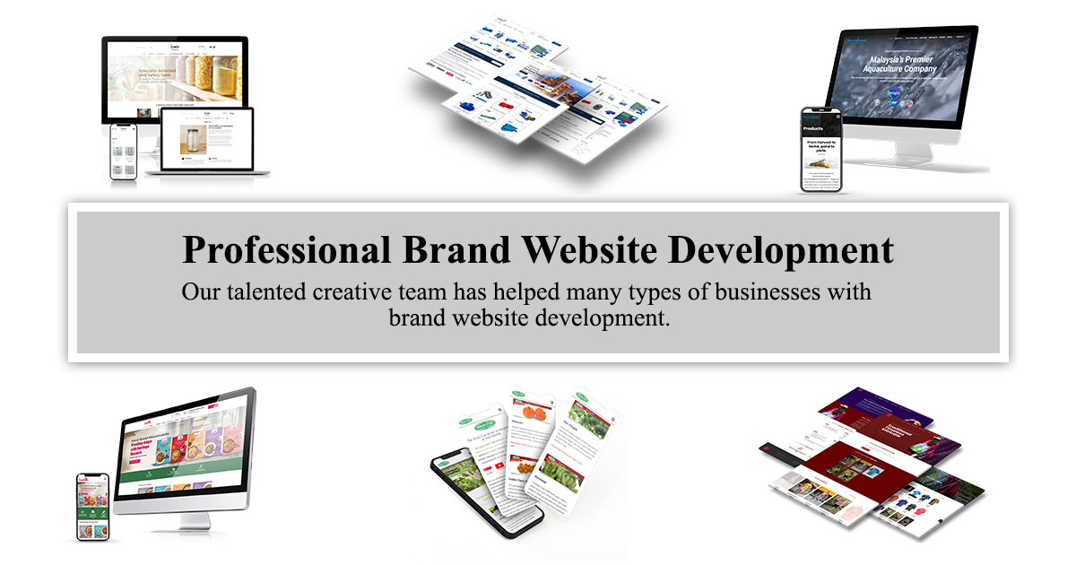 Professional Brand Website Development Services in Malaysia