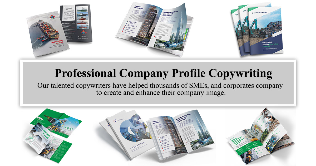 Company Profile Writing Services in Malaysia